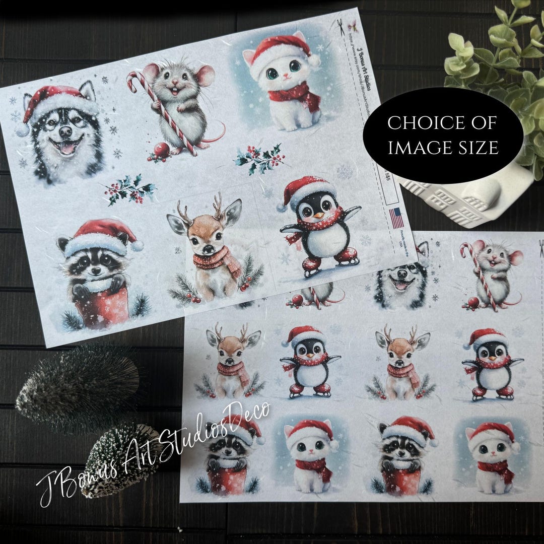 Animal Decoupage Paper, A4 Rice Paper, Small Craft Projects, Ephemera ...