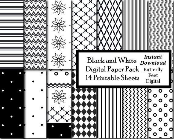 Scrapbook Designs Printable Black And White
