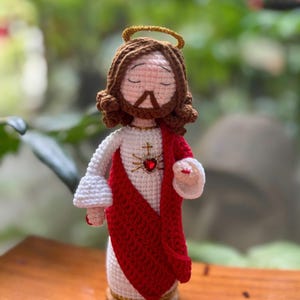 Jesus Knitted in Yarn- A Blessing of Peace and Faith - Etsy