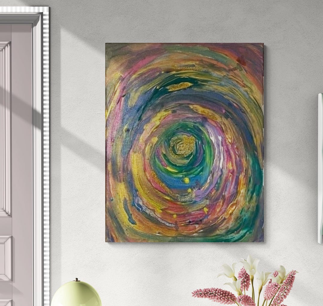 Sweet Elevation, A New Interior Design, Home Decor: Hand-painted Modern ...
