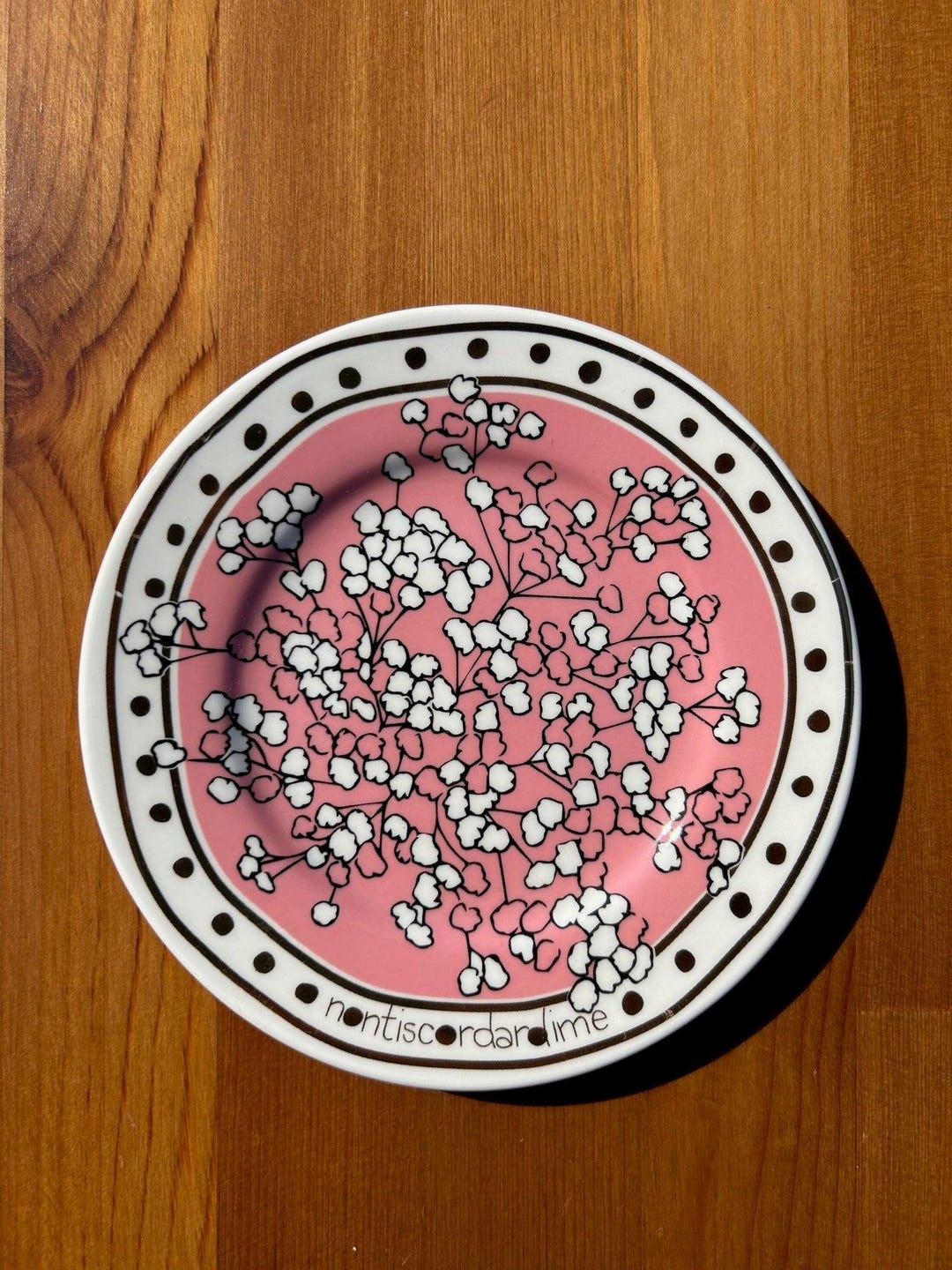Forget-me-not Pink With Floral Motif - Etsy