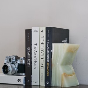 Elegant Green Onyx Marble Bookstands in Two Sizes - Perfect Gift for ...