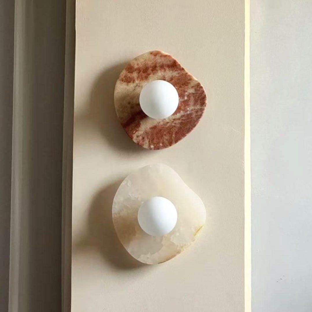 Freeform Onyx Wall Sconce A – Backlit Stone Light - Etsy