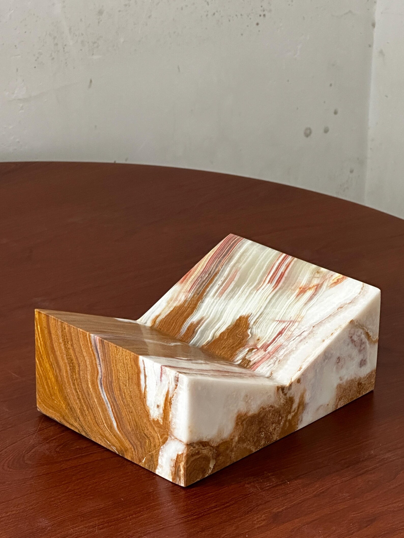 Lux Brown Onyx Bookstand in 2 Sizes, Marble Bookstand, Book Holder ...