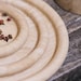 Artisanal Natural Travertine Round Tray – Multifunctional Elegance in 3 ...