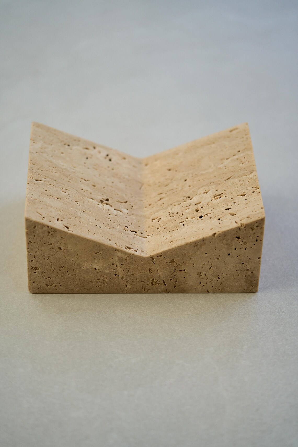 Travertine Bookstand in 2 Sizes, Marble Bookstand, Book Holder, Bookend ...