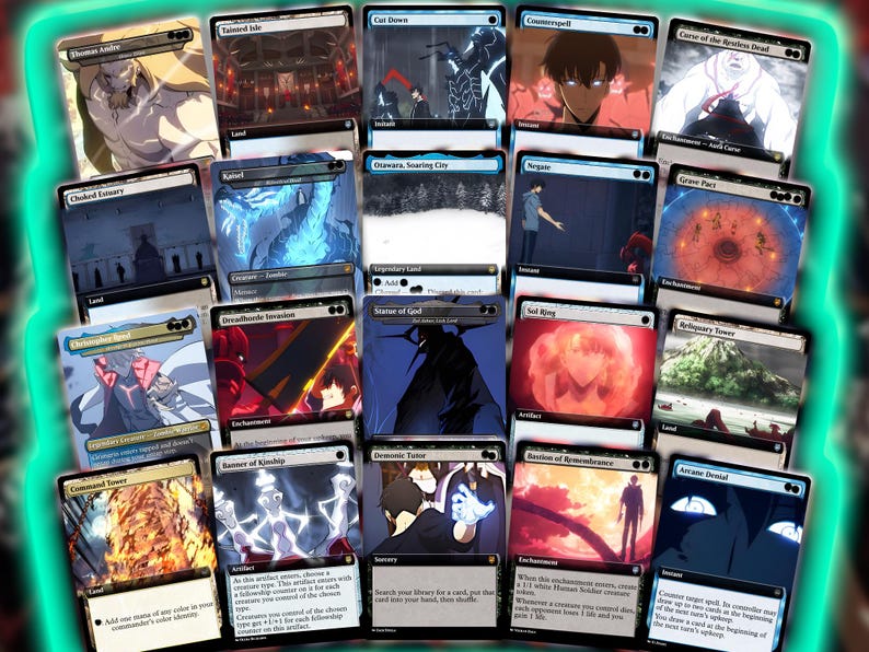 Solo Leveling Zombie Tribal Deck - Etsy