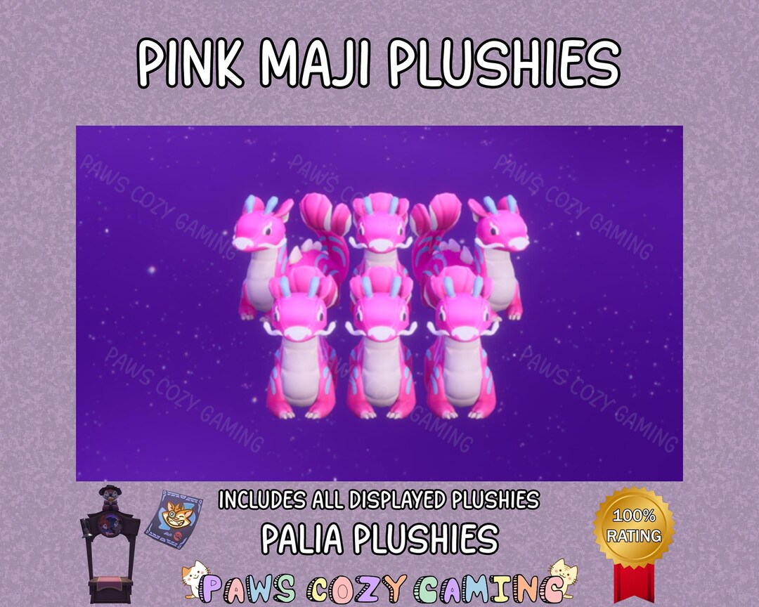 Palia Pink Maji Dragons Pack - Pink Maji Dragon - Maji - Pink Dragon ...