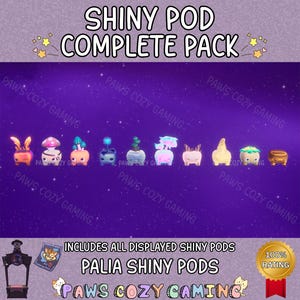Palia Shiny Pod Complete Pack - Shiny Cappie - Cyrus - Eliot - Goldie ...