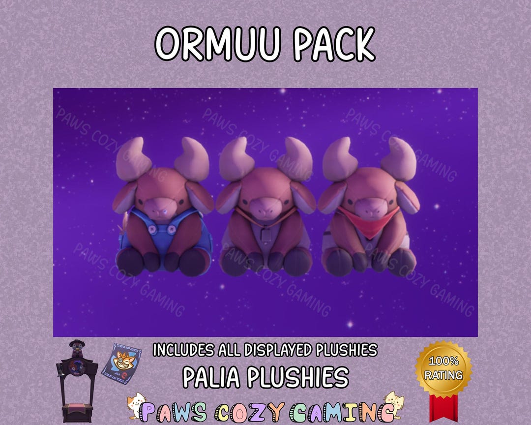 Ormuu Palia Plushies Pack - Ranch House Butterball - Ranch House ...