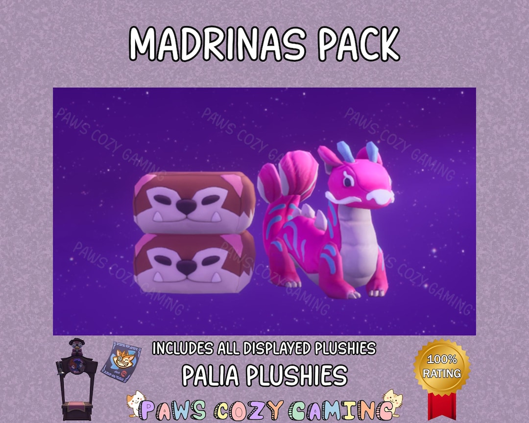 Palia Madrinas Maji & Chapaa Pillow Pack - Stackable Chapaa Pillow ...