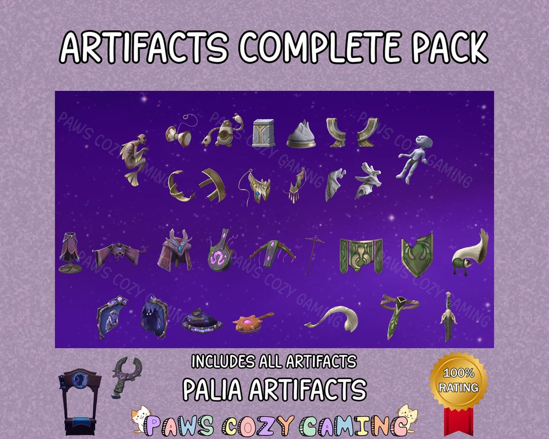 Palia Artifacts Complete Pack - Ancient Bundle - Umbraan Bundle ...