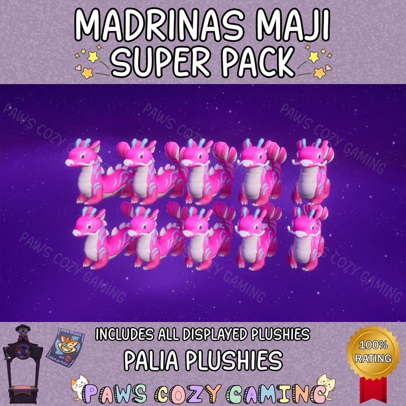 Madrinas Palia Plush Etsy