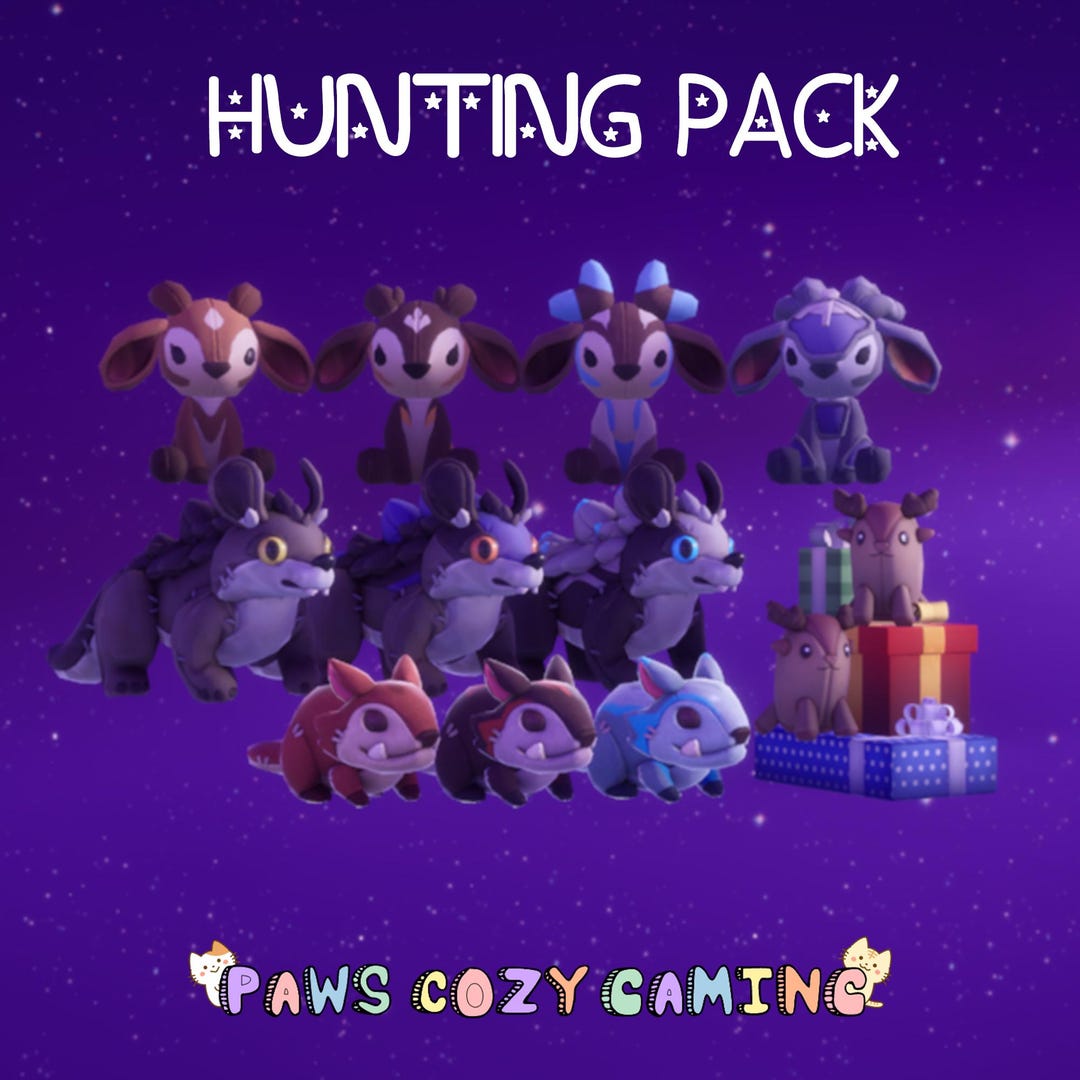 Hunting Palia Plushies Pack - Etsy
