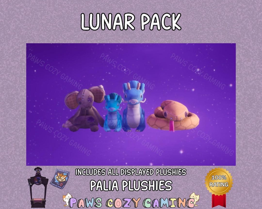 Lunar Palia Plushies Pack - Lunar New Year - Maji Market - Naga Plush ...
