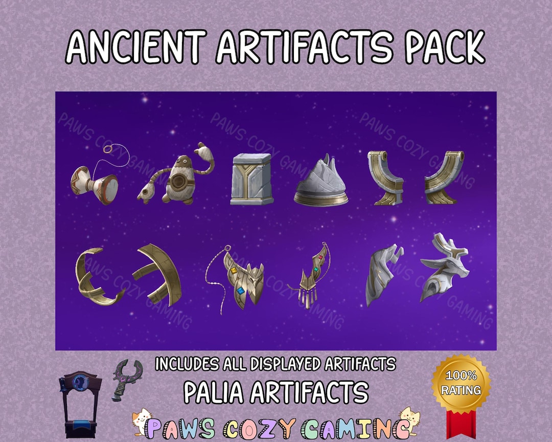 Palia Ancient Artifacts Pack - Palia Elderwood Ancient Bundle - Ancient ...