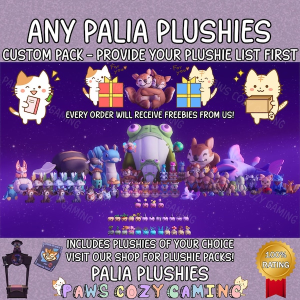 Palia Plushies - Etsy