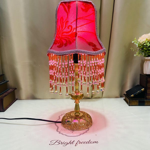 Embroidered Lamp Shade - Etsy