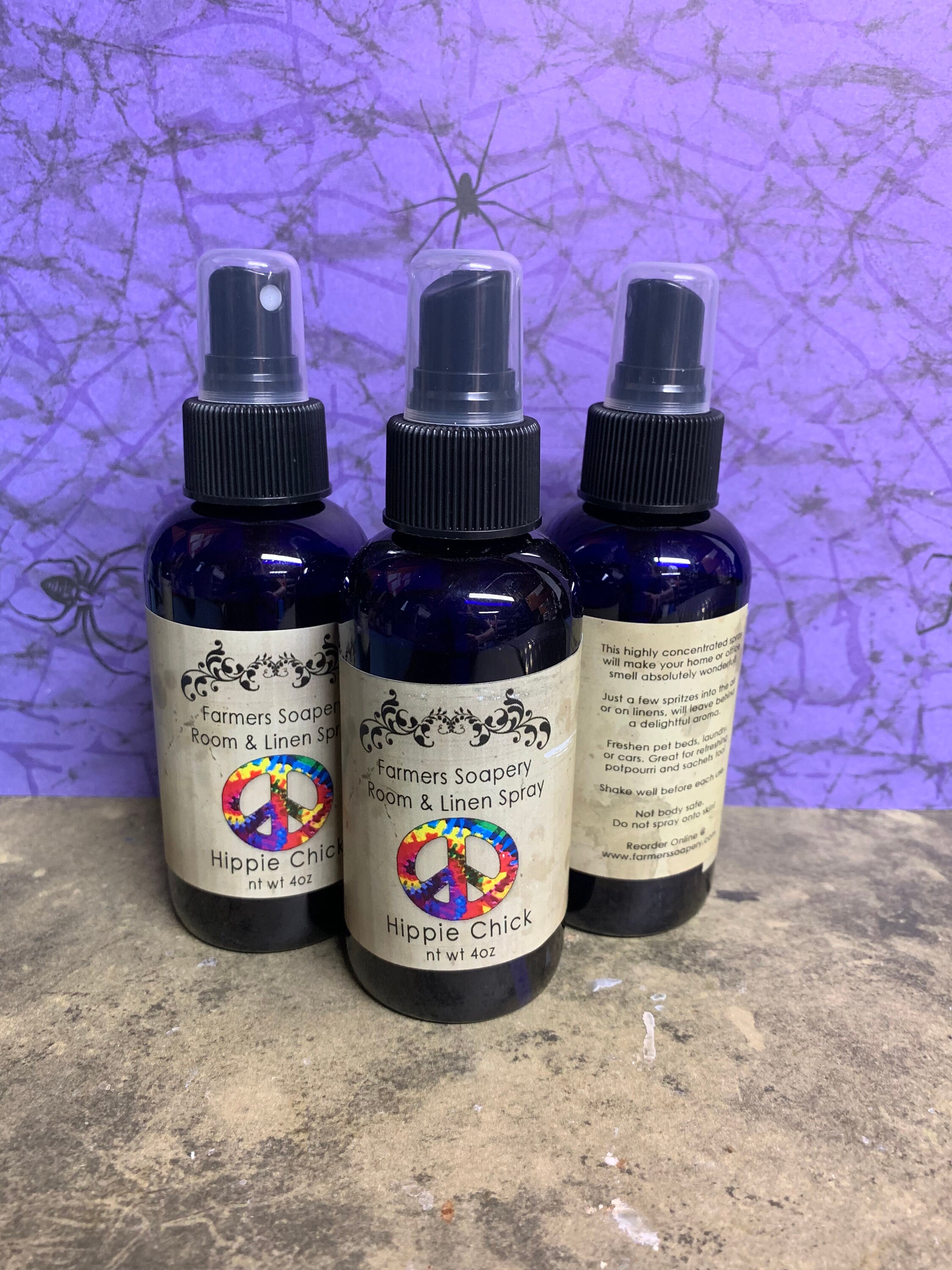 Hippie Chick Room & Linen Spray 4oz Bottle lavender and | Etsy