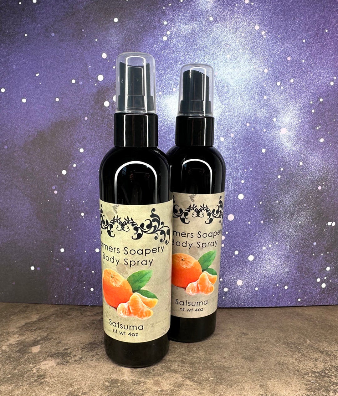 Satsuma Mandarin Scented 4oz Body Spray Body Spritz Fragrance Hair ...