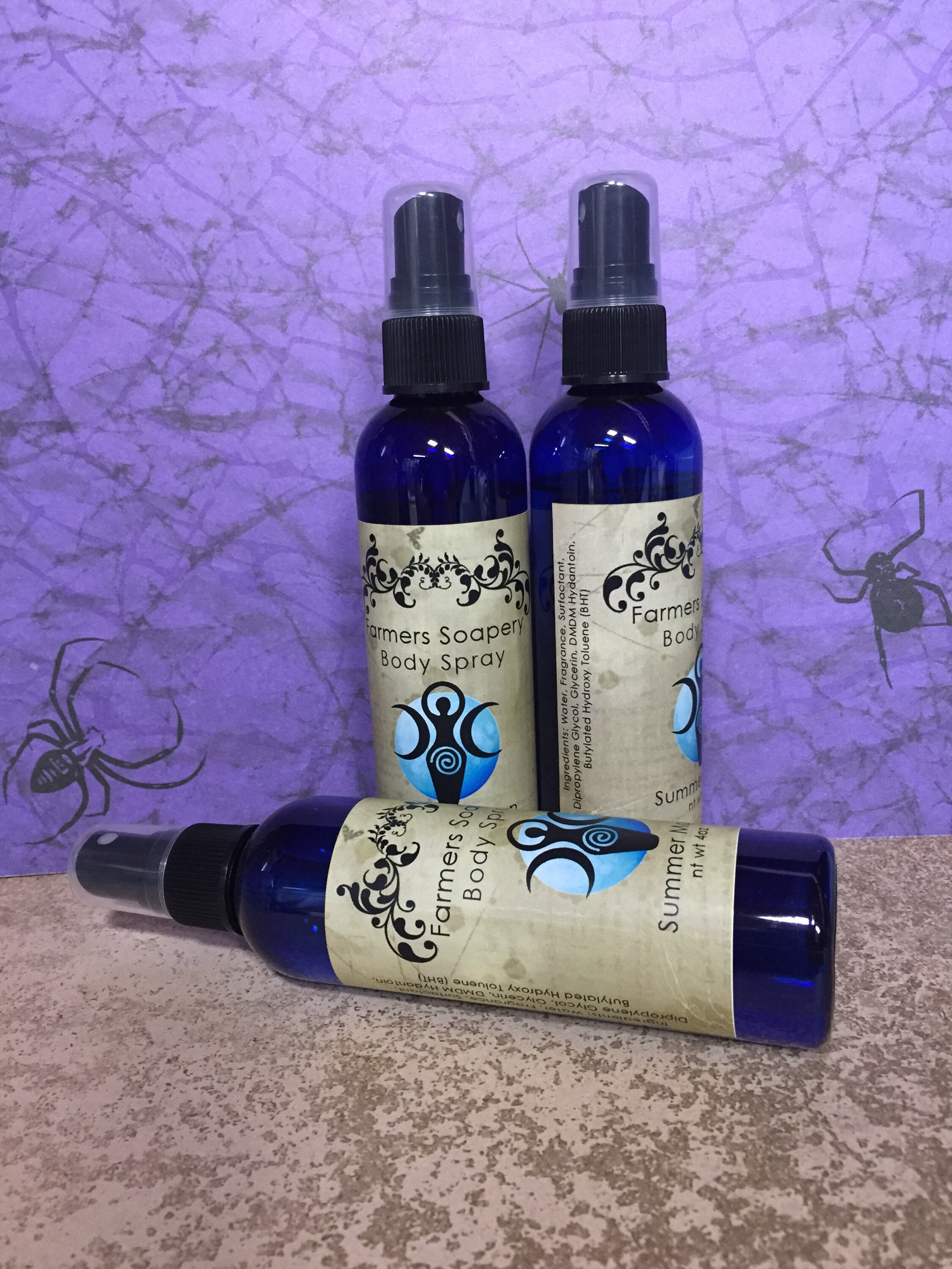 Summer Moon Scented 4oz Body Spray Body Spritz Fragrance Hair | Etsy