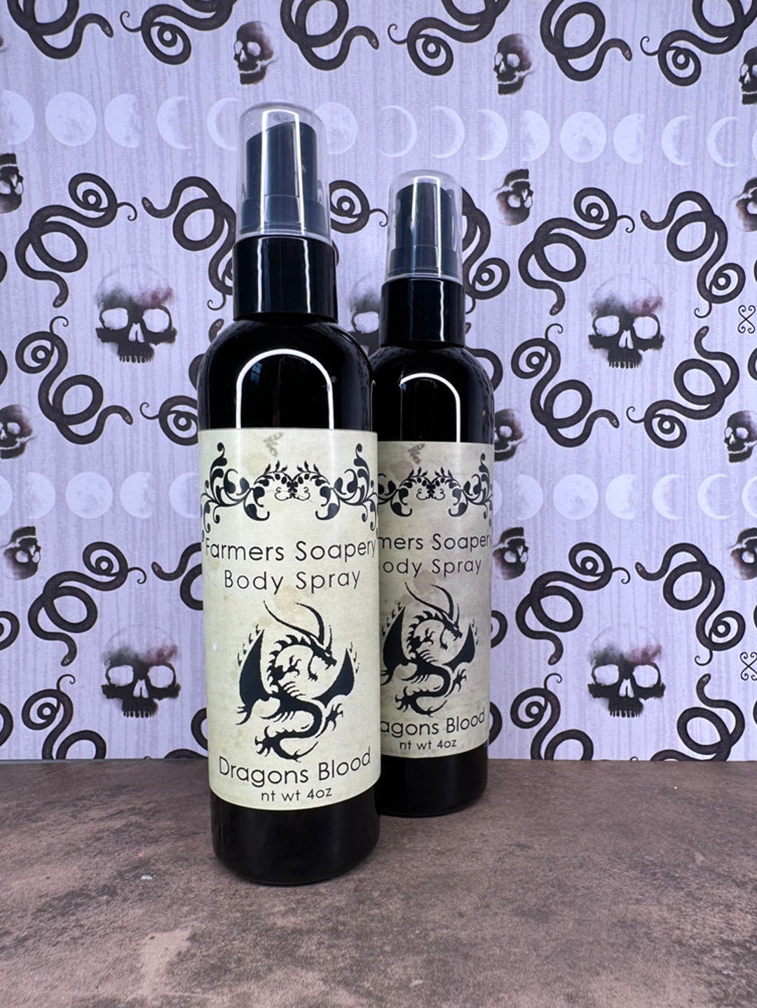 Dragons Blood Scented 4oz Body Spray Sensual and Dark Body Spritz ...