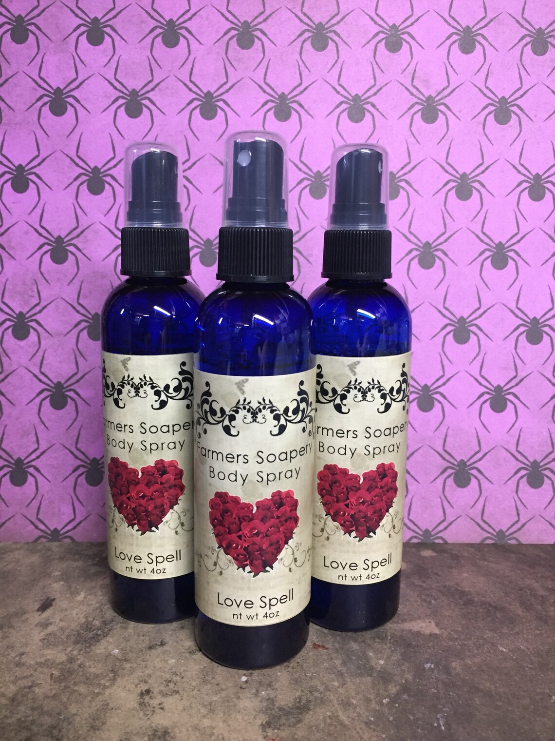 Love Spell Scented 4oz Body Spray Sweet & Fruity Spray Body - Etsy
