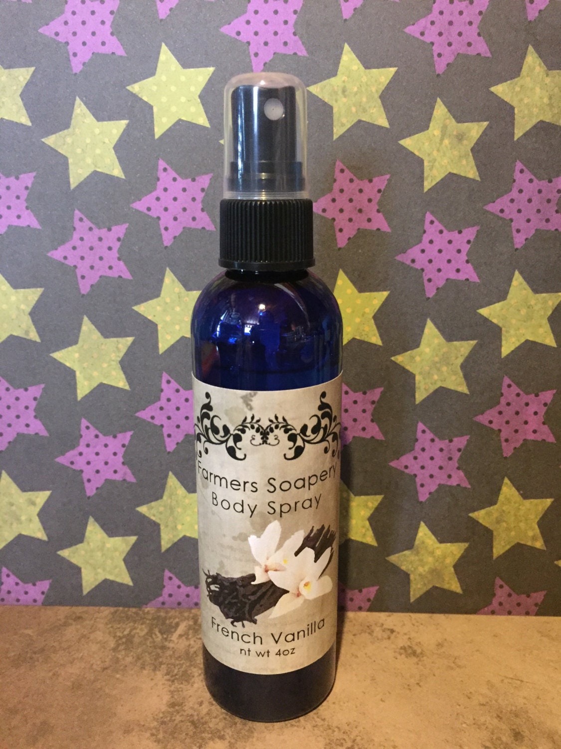 French Vanilla Scented 4oz Body Spray Body Spritz Fragrance - Etsy Ireland