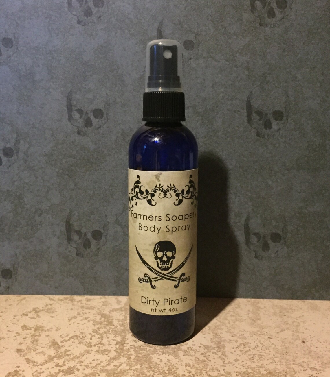 Dirty Pirate Scented 4oz Body Spray Bay Rum Body Spritz - Etsy