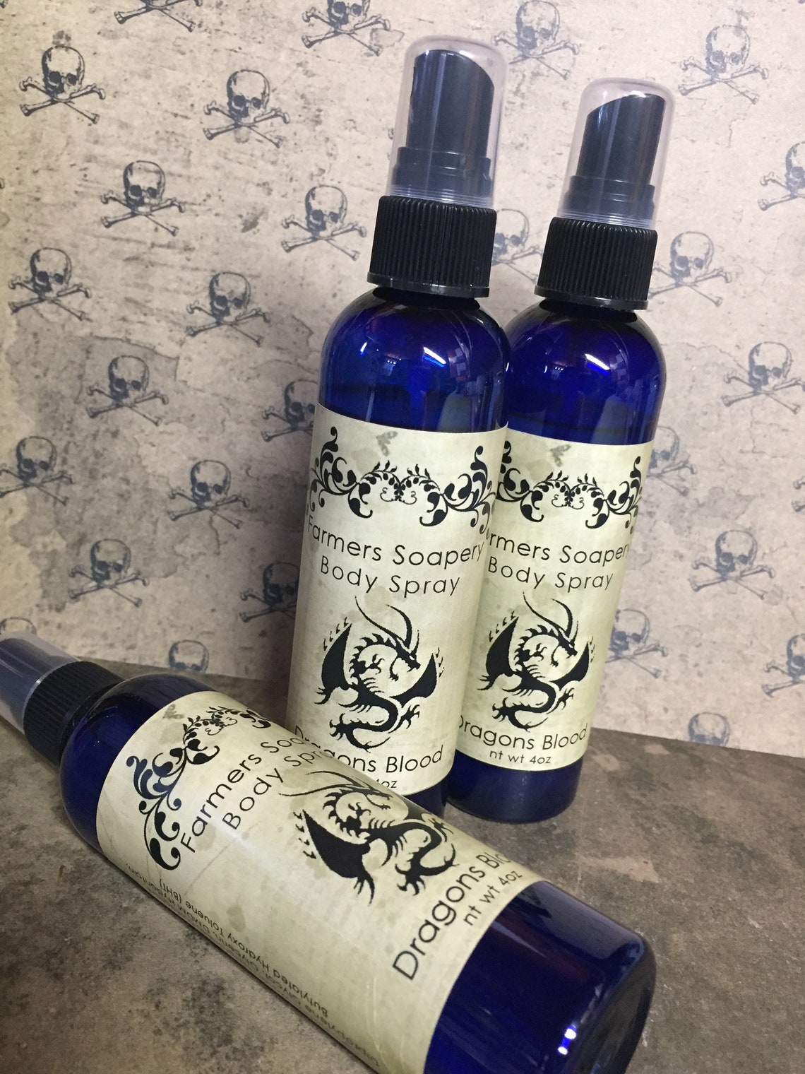 Dragons Blood Scented 4oz Body Spray Sensual and Dark Body - Etsy