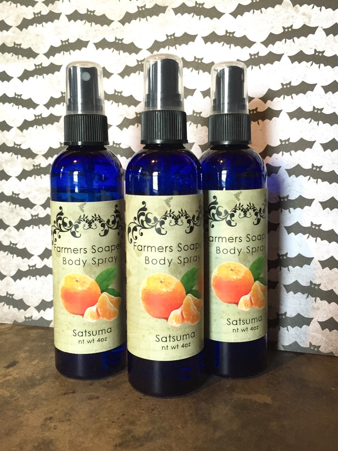 Satsuma Mandarin Scented 4oz Body Spray Body Spritz Fragrance | Etsy