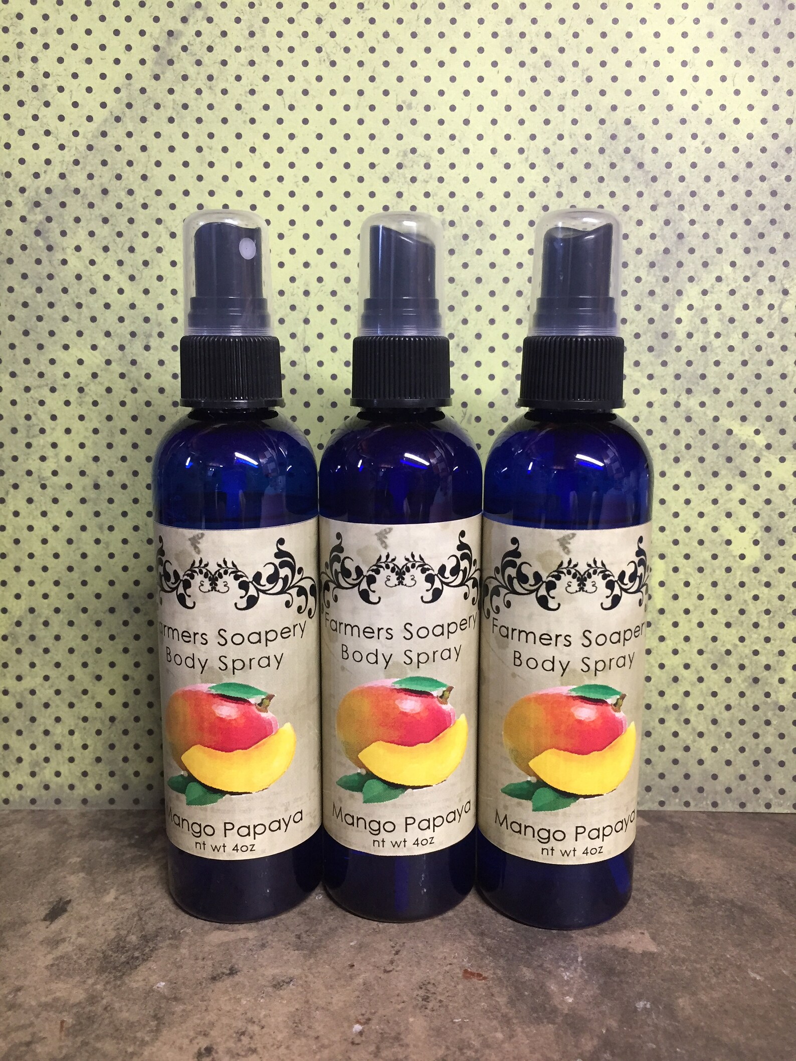 Mango Papaya Scented 4oz Body Spray and Hair Spritz Body - Etsy