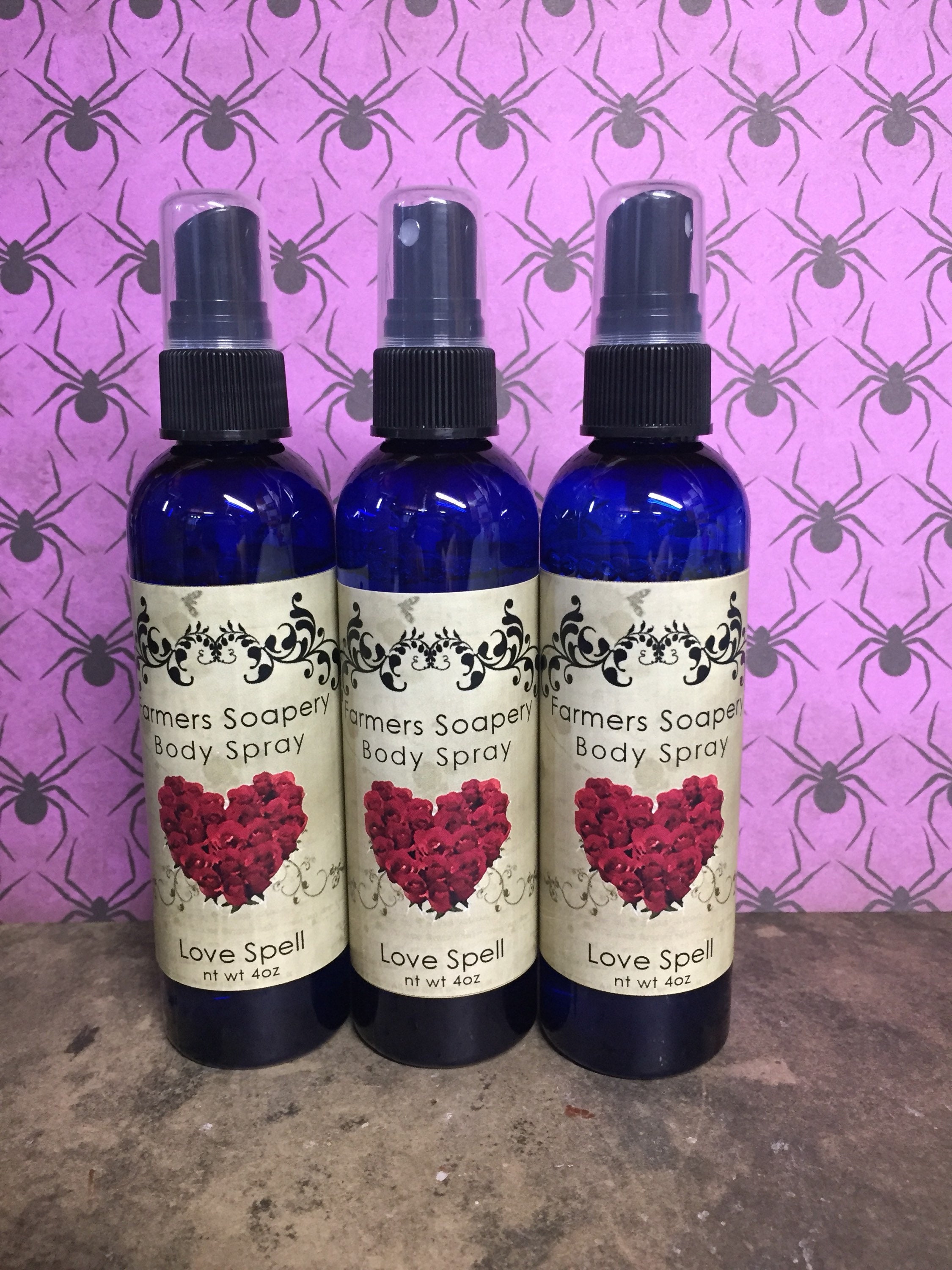 Love Spell Scented 4oz Body Spray Sweet & Fruity Spray Body - Etsy
