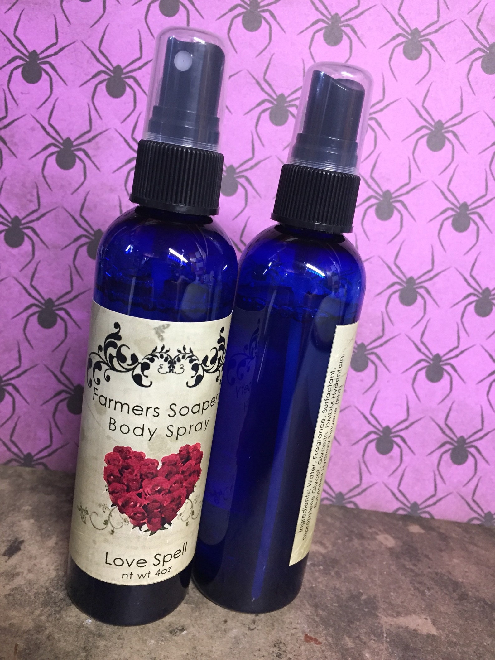 Love Spell Scented 4oz Body Spray Sweet & Fruity Spray Body - Etsy