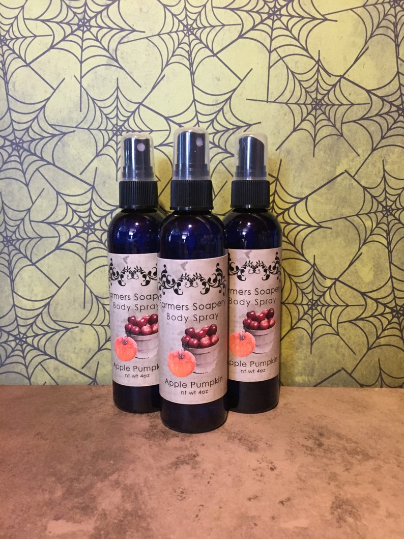 Apple Pumpkin Scented 4oz Body Spray Body Spritz Fragrance - Etsy