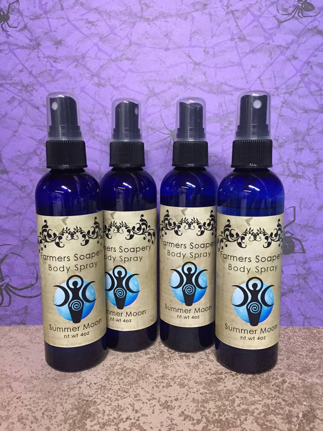 Summer Moon Scented 4oz Body Spray Body Spritz Fragrance Hair ...