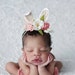 Some Bunny to Love Easter Spring Bunny Rabbit Flower Crown Headband - Etsy