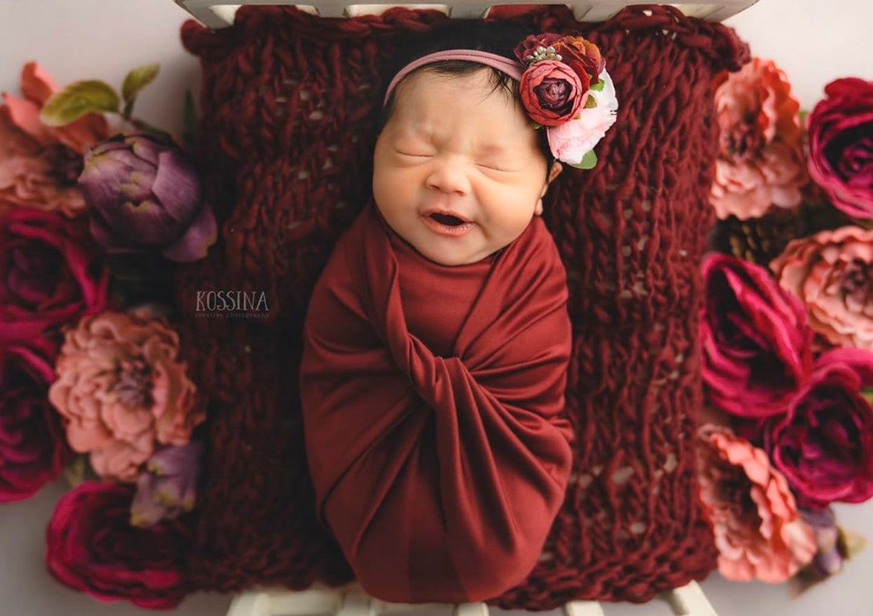 Valerie Coral Peach Maroon Ivory Burgundy Flower Rosette - Etsy
