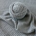Slater Grey Gray Waffle Stretch Knit Wrap Newborn Posing Wrap Fabric ...