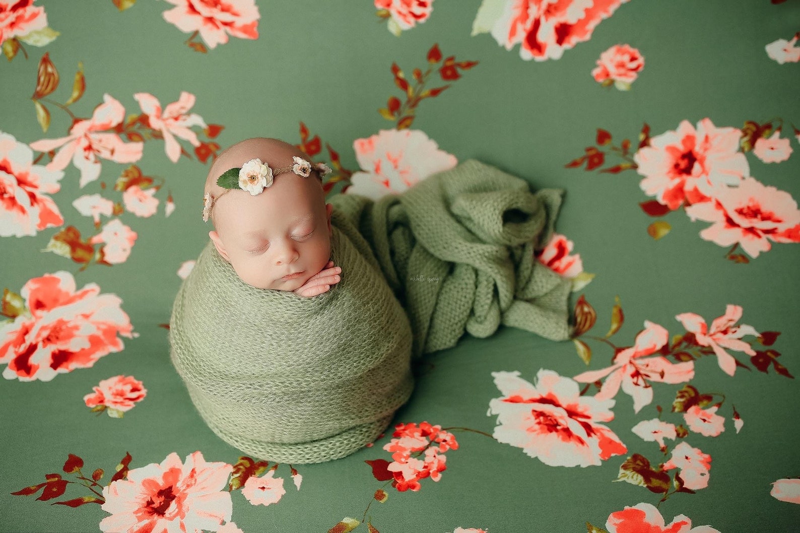 Nimera Twine Blush Pink Neutral Organic Ivory Cream Newborn Tie Back ...