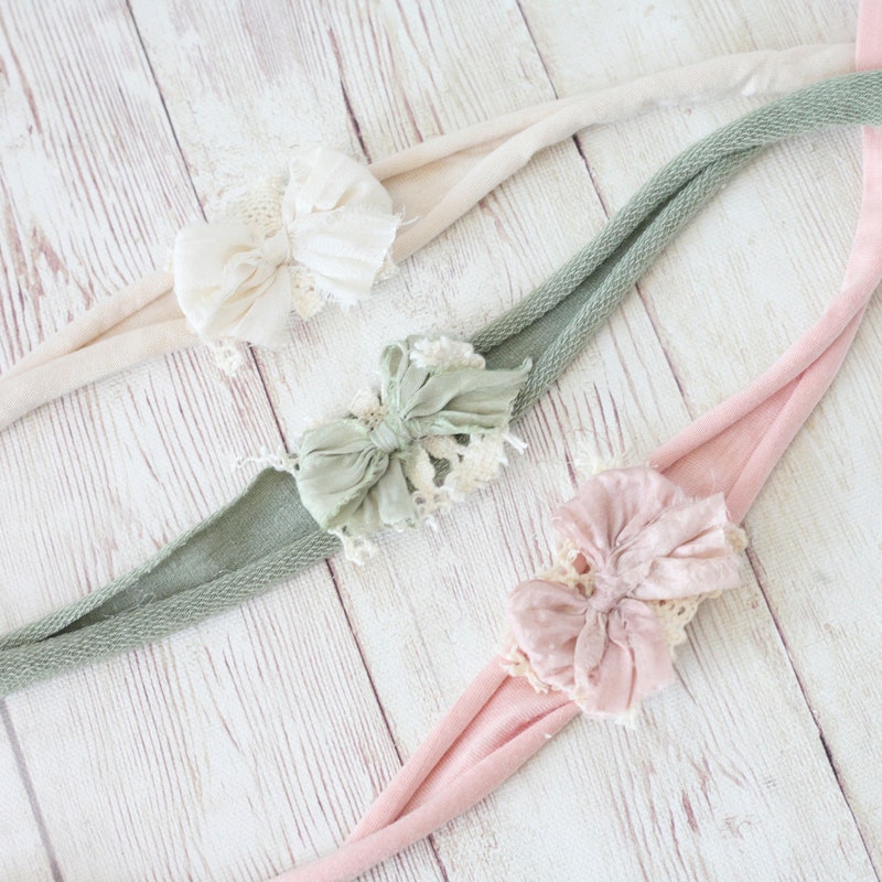 Newborn Bow Ties - Etsy