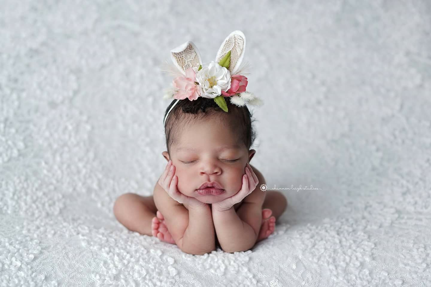 Some Bunny to Love Easter Spring Bunny Rabbit Flower Crown Headband - Etsy