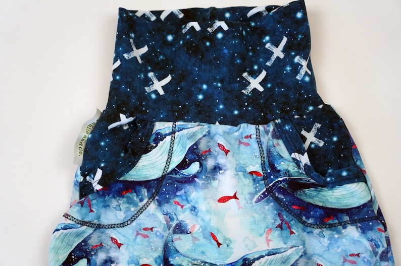 Whale Print Toddler Pants 12M - 3T | Toddler Whale Leggings | Grow With ...