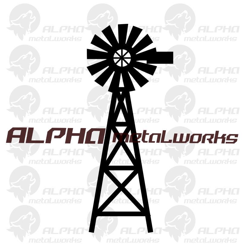 Windmill and Fence Dxf, Windmill and Fence Svg, Windmill Svg - Etsy
