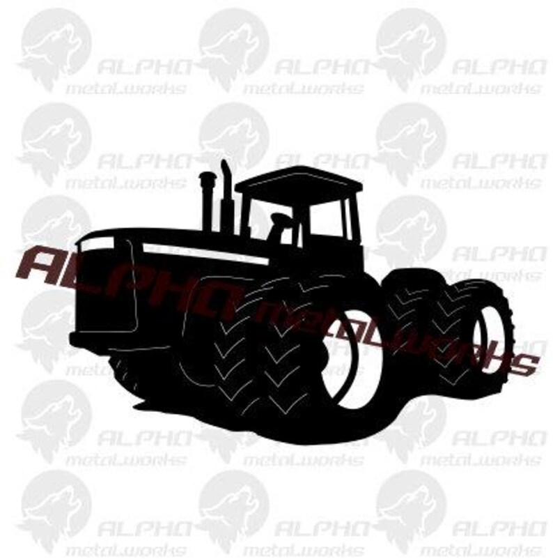 John Deere 9400 DXF and SVG Files, John Deere Four Wheel Drive Svg- Dxf ...
