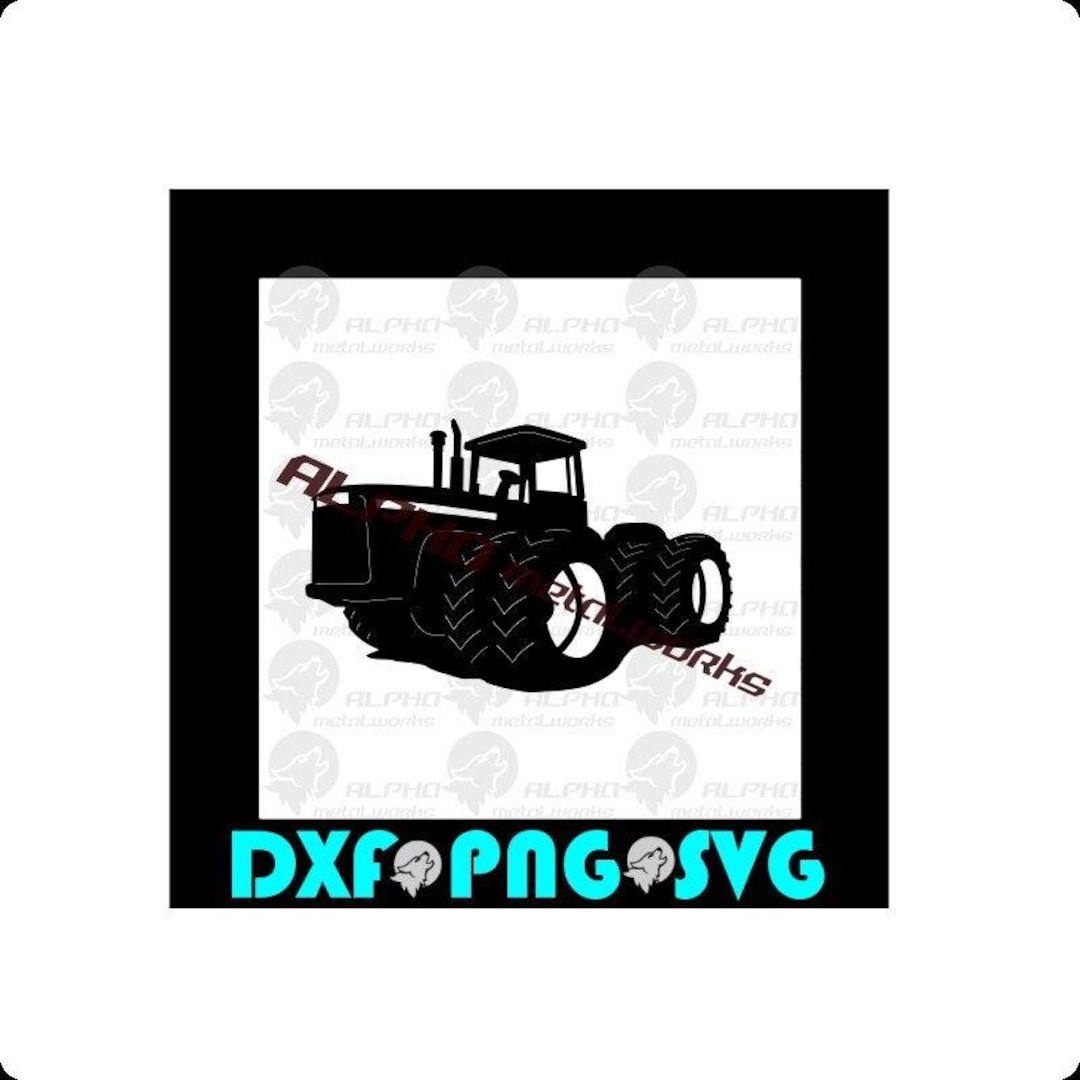 John Deere 9400 DXF and SVG Files, John Deere Four Wheel Drive Svg- Dxf ...