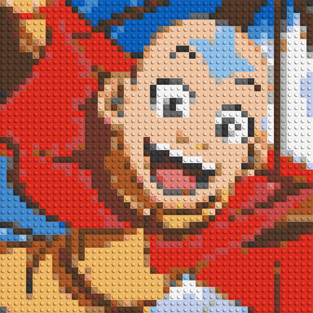 Avatar Aang - Brick Art Mosaic Kit - Etsy