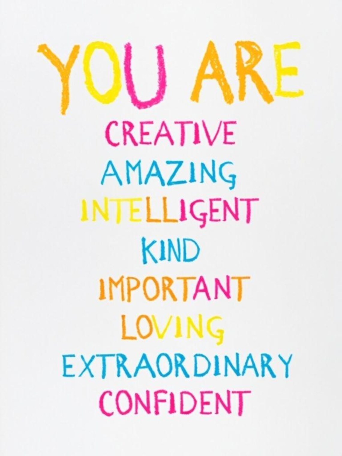 You Are Amazing Poster, Emotional Coaching Wall Art - Etsy