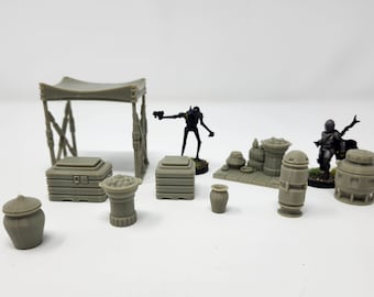 Landing Station - Star Wars Legion Terrain Outer Rim War Scenery Koboh ...
