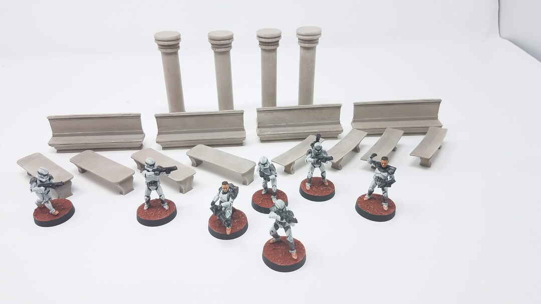 Star Wars Legion Terrain - Naboo Scatter Terrain - Etsy